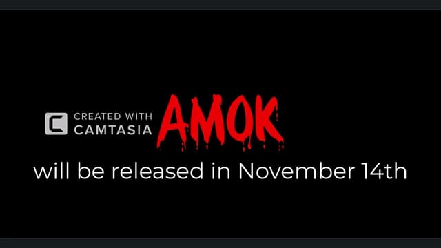 AMOK - Psychological Horror Map