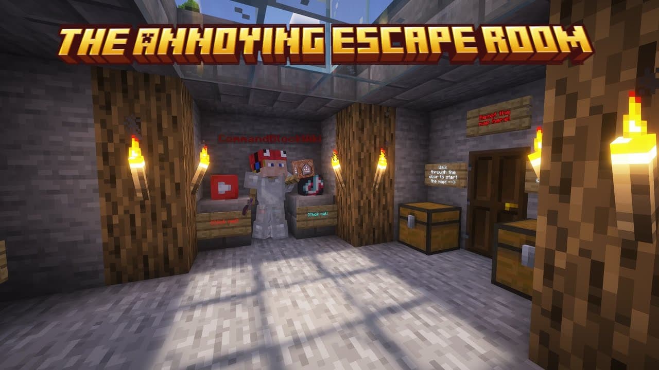 The Annoying Escape Room - Minecraft Map