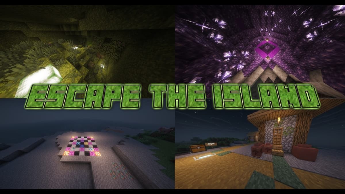 Escape the Island! Complete the Monument!