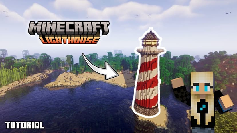 Looking for a lighthouse build to add to your Minecraft world?