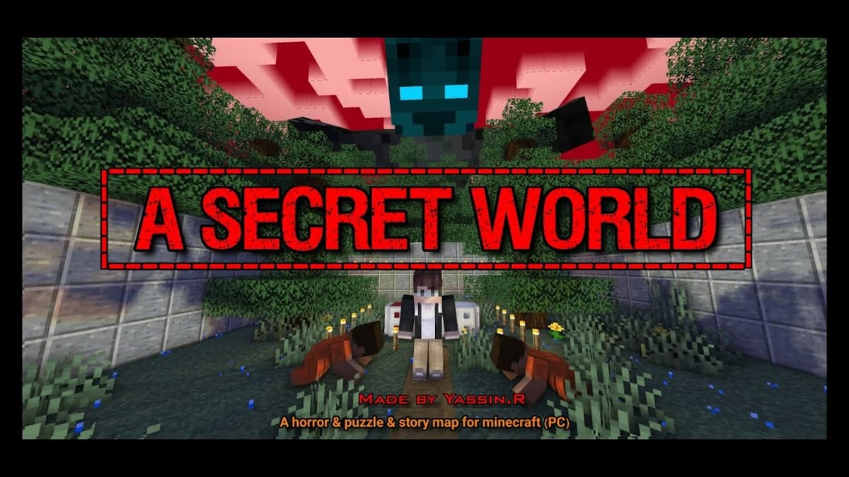 A SECRET WORLD - Minecraft Map