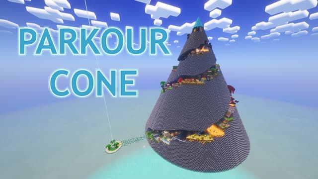 Parkour Cone is a huge parkour map in a huge cone with thematic ...