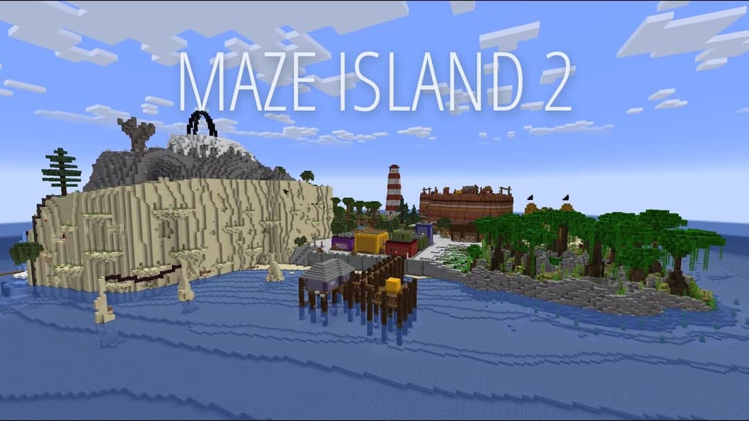 Maze Island 2 - Minecraft Map