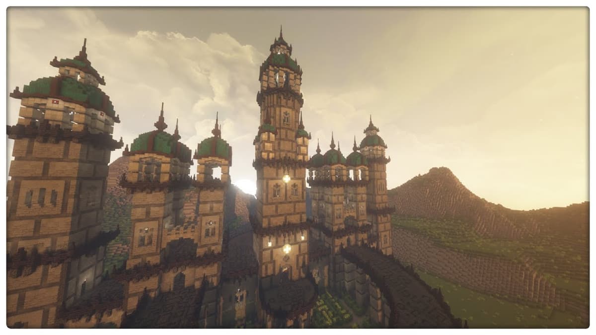 The Palace of the Ancients - Minecraft Castle Map | Minecraft Maps