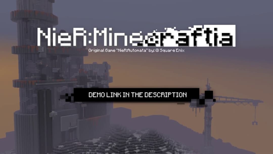 NieR:Minecraftia - Minecraft Map