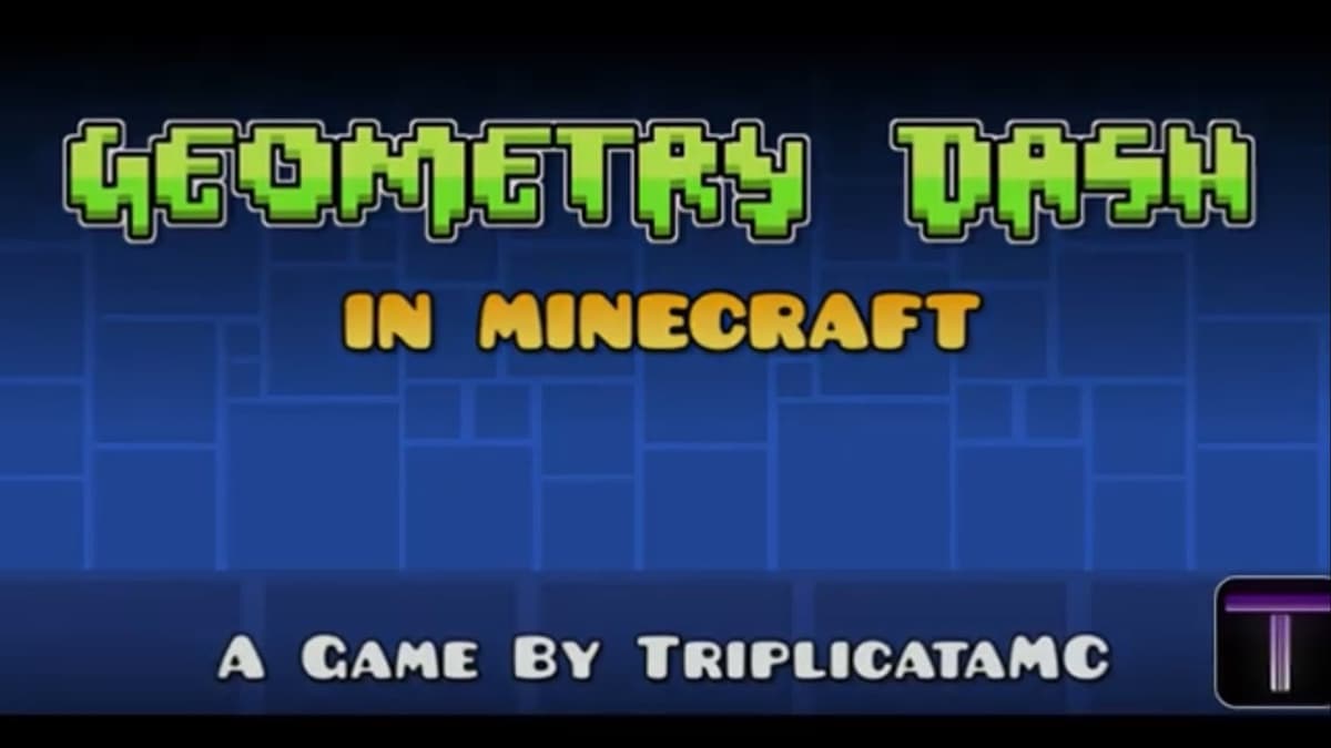 Geometry Dash in Minecraft - Minecraft Map