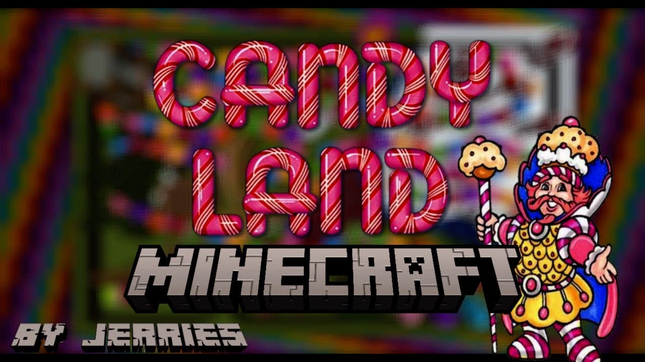 Candy Land in Minecraft! - Minecraft Map
