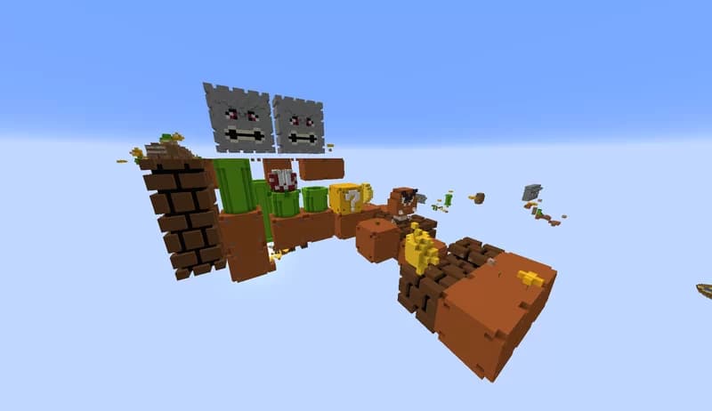 Super Mario Galaxy in Minecraft! - Minecraft Map