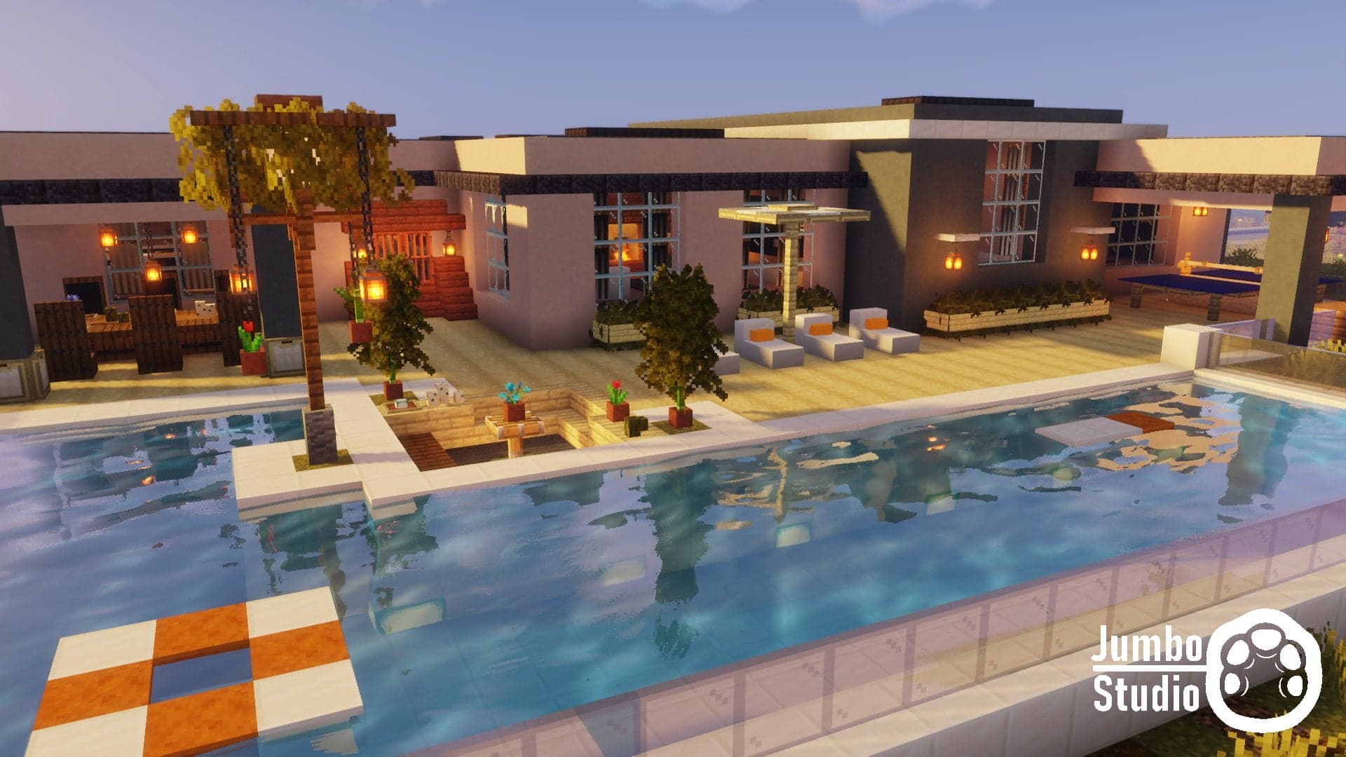 A Modern House #9 - Minecraft Map