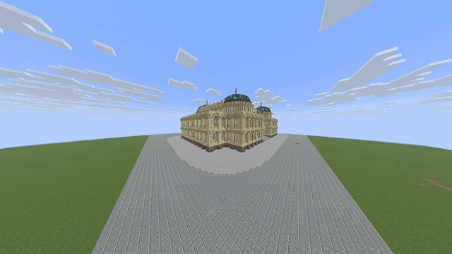 beautiful court - Minecraft Map