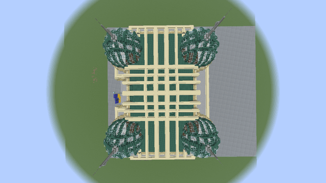 beautiful court - Minecraft Map