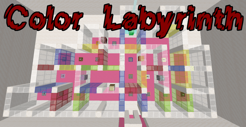 Color Labyrinth - Minecraft Map