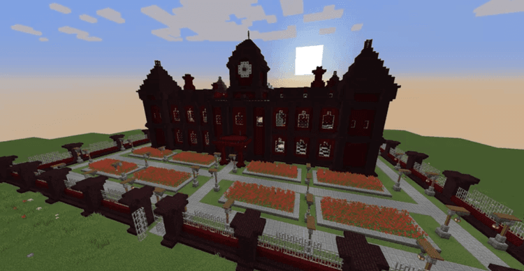 Crimson Mansion - Minecraft Map