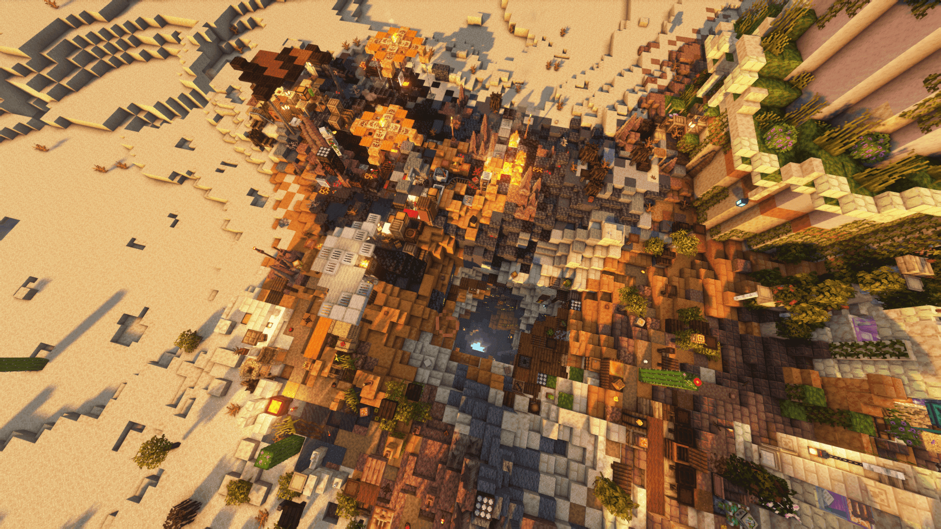 Desert Estate Survival Spawn - Minecraft Map