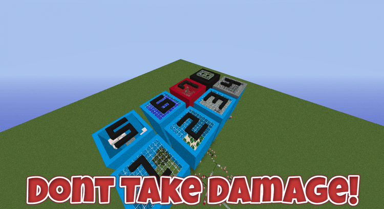 Don't Take Damage - Minecraft Map