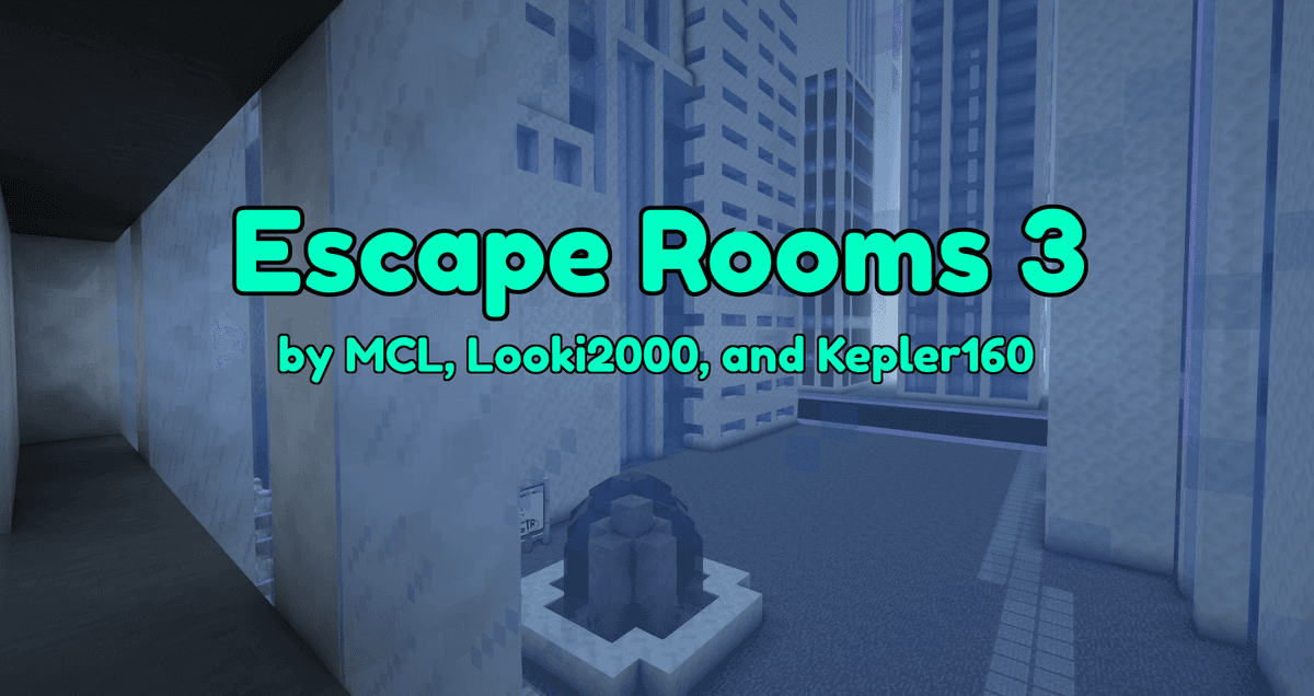 Escape Rooms 3 - Minecraft Adventure Map | Minecraft Maps