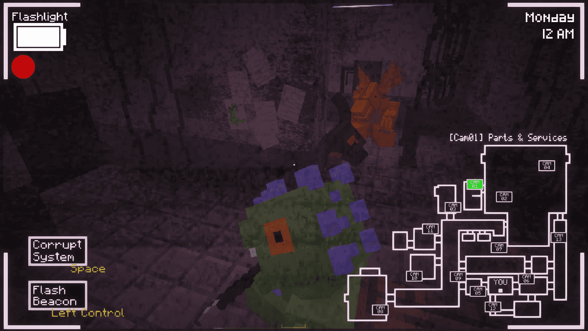 Five Nights at William's 2: Born to be Scrapped - Minecraft Map