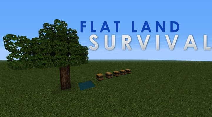 Flat Land Survival - Minecraft Map