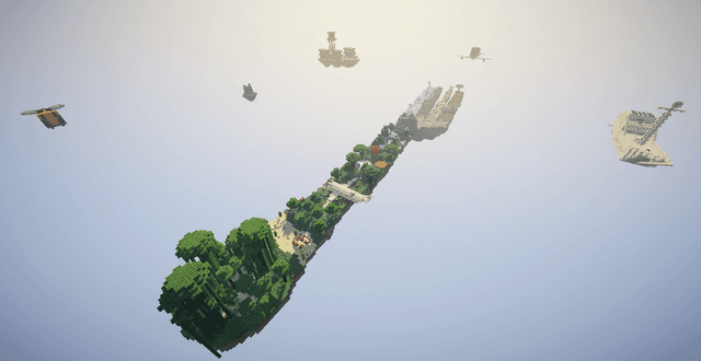 Fork Planet Survival - Minecraft Map