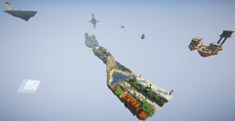 Fork Planet Survival - Minecraft Map