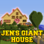 GamingWithJen's Giant House (Recreation) - Minecraft Map