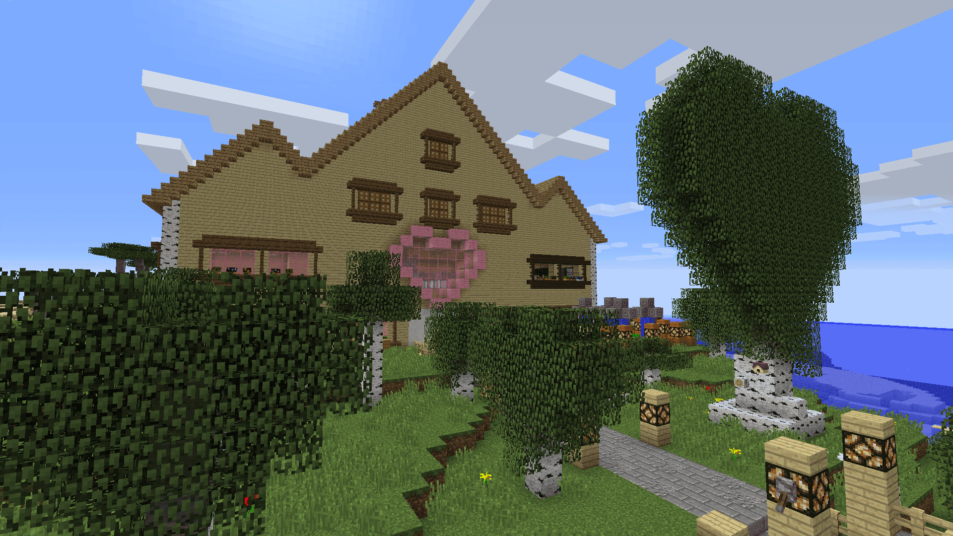 GamingWithJen's Giant House (Recreation) - Minecraft Map