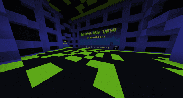Geometry Dash in Minecraft - Minecraft Map