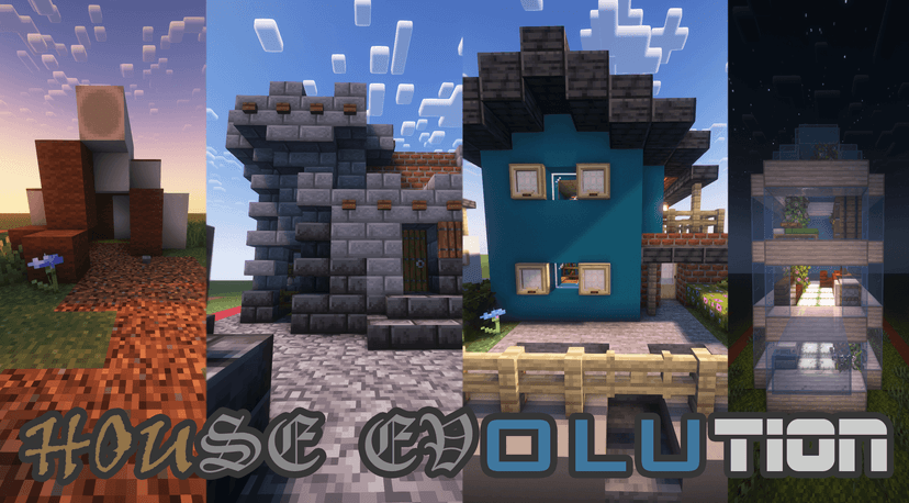 HOUSE EVOLUTION - Minecraft Map