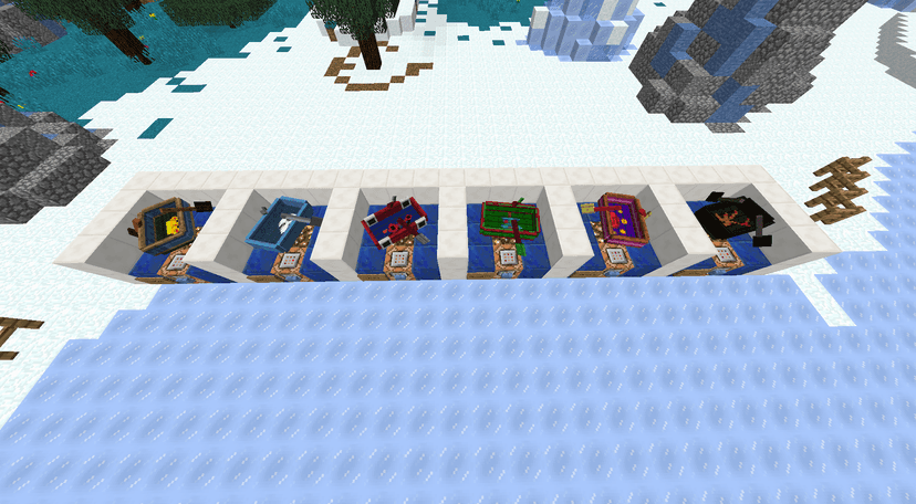 Ice Boat Madness - Minecraft Map
