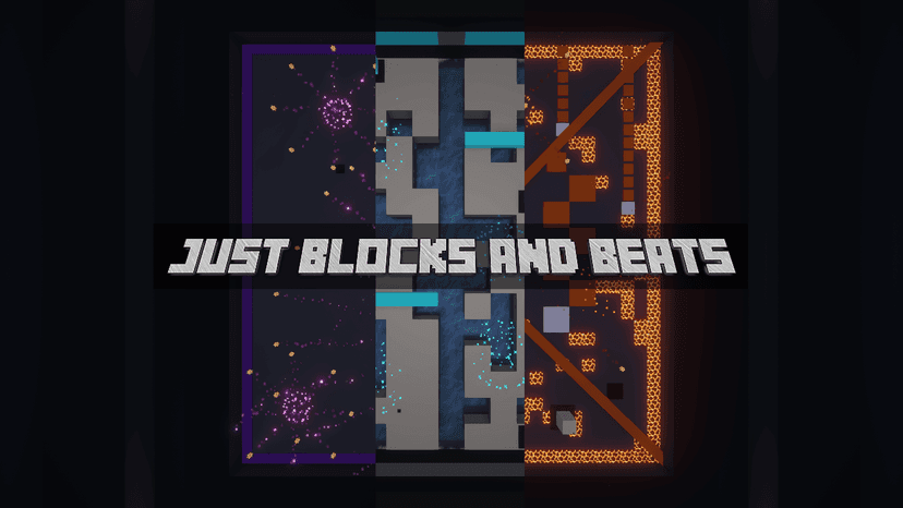 Just Blocks and Beats - Minecraft Game Map | Minecraft Maps