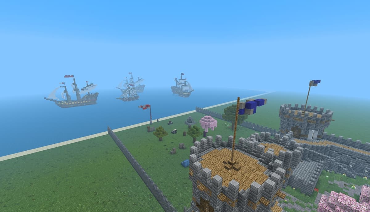 Minecraft Bedrock PvP Map: The Last Fortress - Minecraft Map