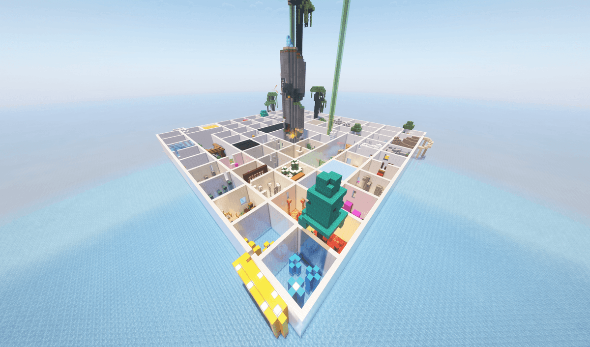 Orbiting Parkour - Minecraft Map