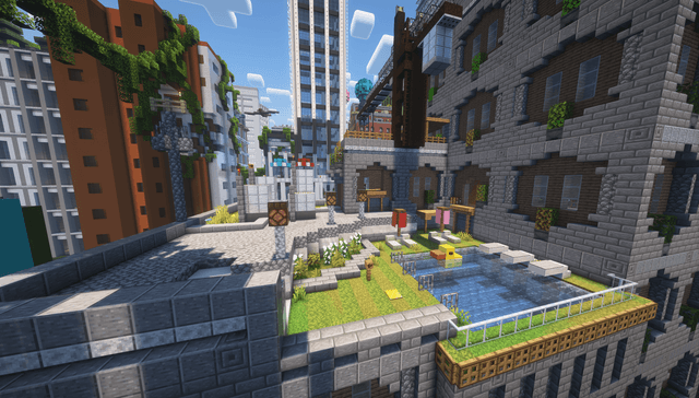 Parkour Metropolis - Minecraft Map