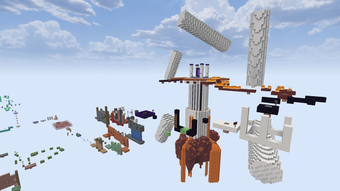 Parkour Travel - Minecraft Map