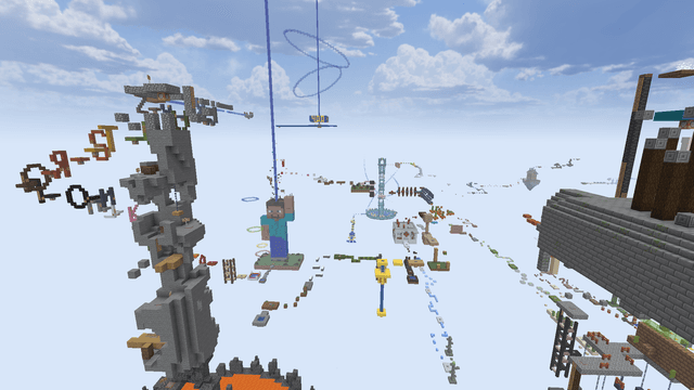 Parkour Travel - Minecraft Map