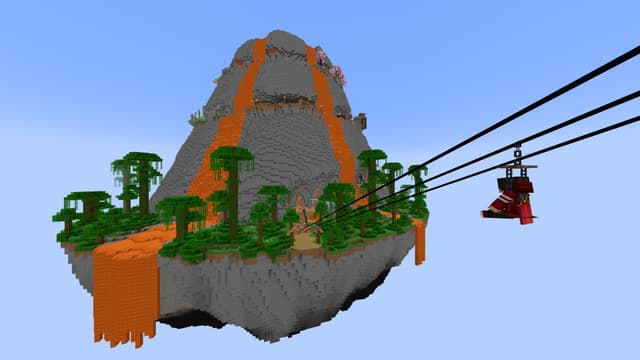 Parkour Maps Volcano
