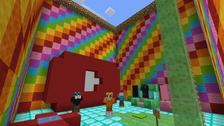PopularMMOs Find The Button - Minecraft Map