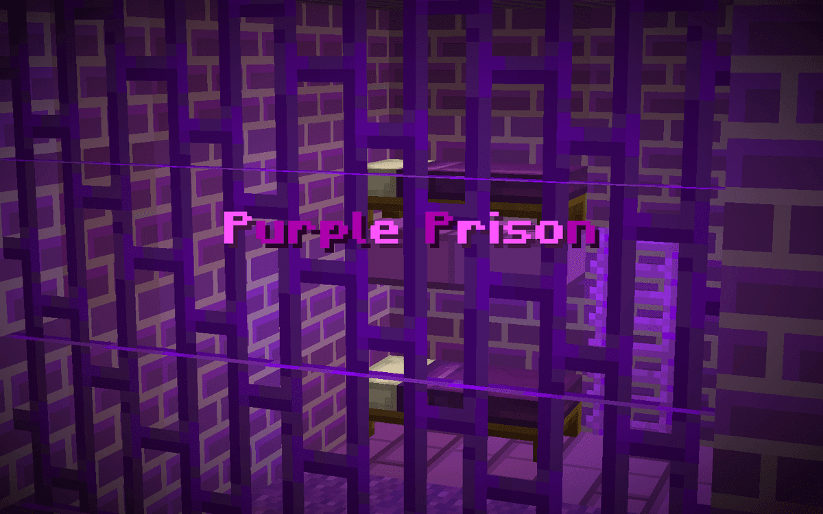 Purple Prison - Minecraft Escape Map | Minecraft Maps