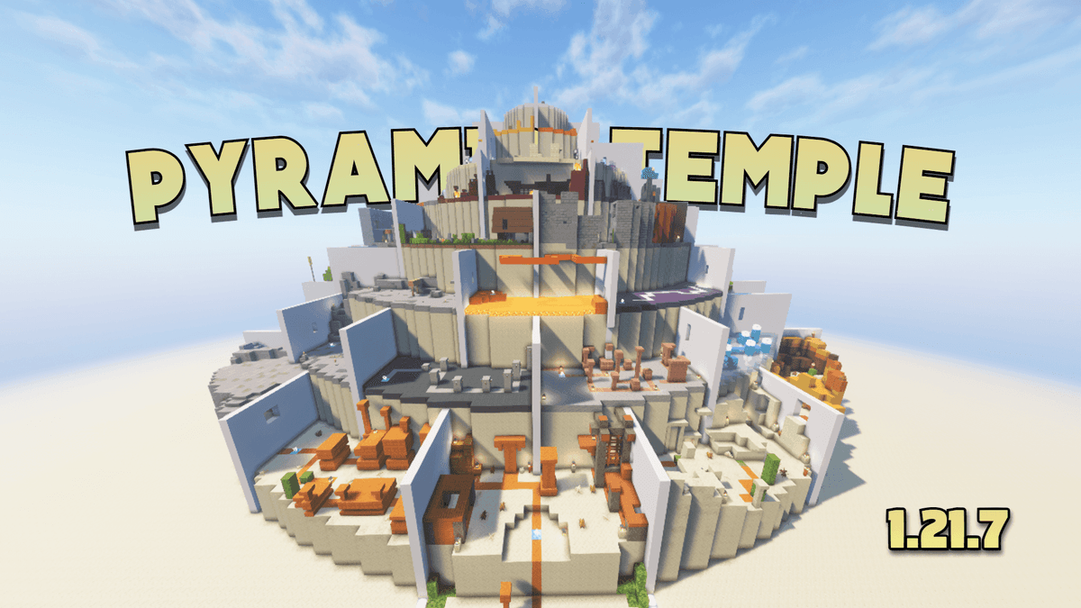 Pyramid Temple Parkour - Minecraft Parkour Map | Minecraft Maps