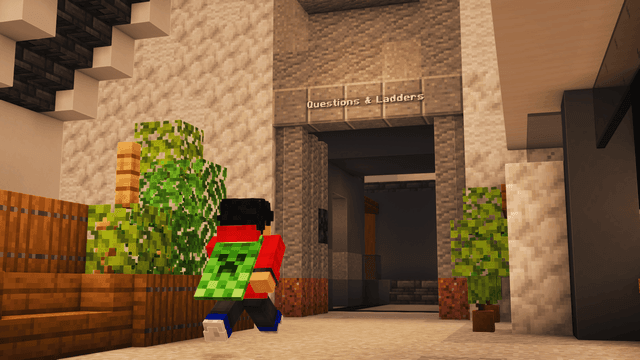 Questions and Ladders - Minecraft Map