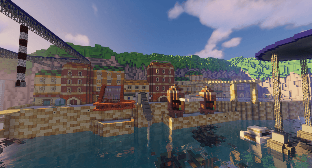 Ricco Harbor! (Super Mario Sunshine) - Minecraft Map