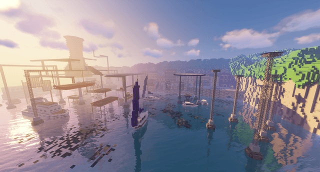 Ricco Harbor! (Super Mario Sunshine) - Minecraft Map