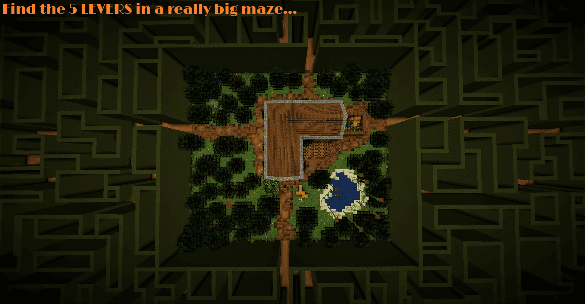 Safari Maze - Minecraft Map