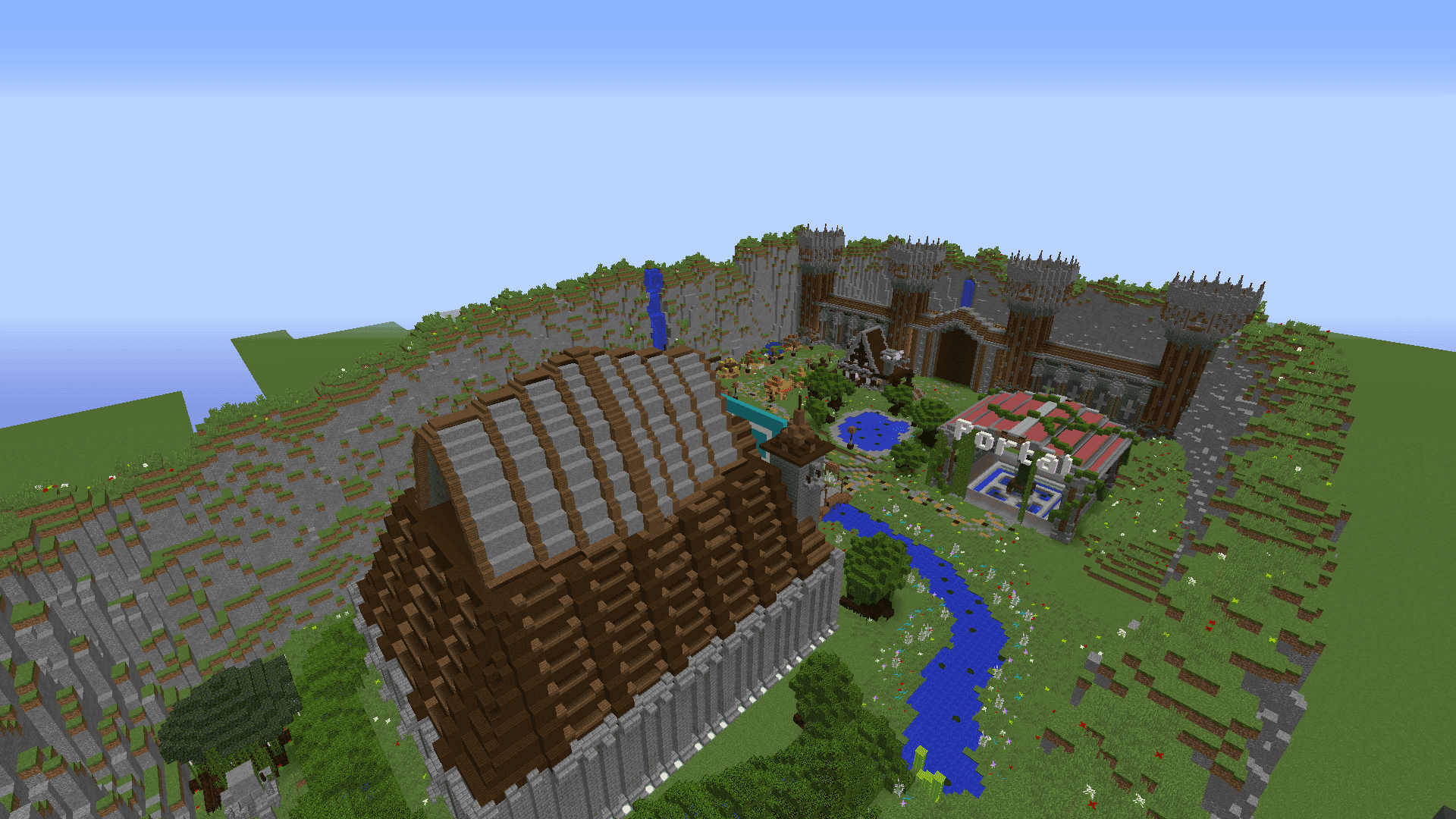 Server Hub - Minecraft Map