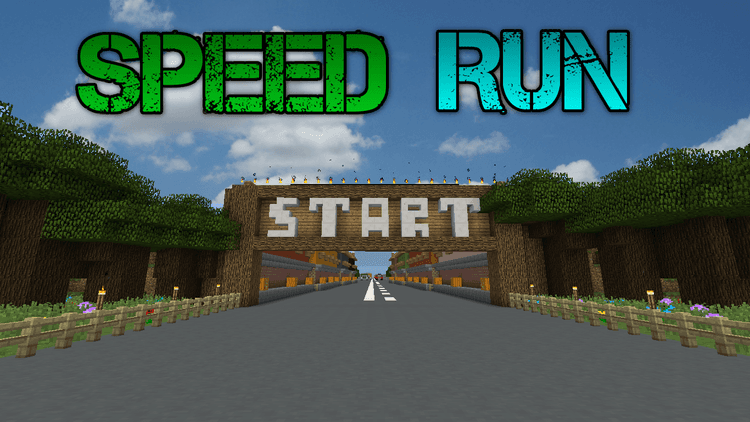 Speed Run - Minecraft Map