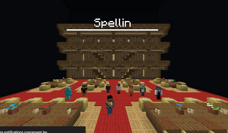 Spelling Bee - Minecraft Map