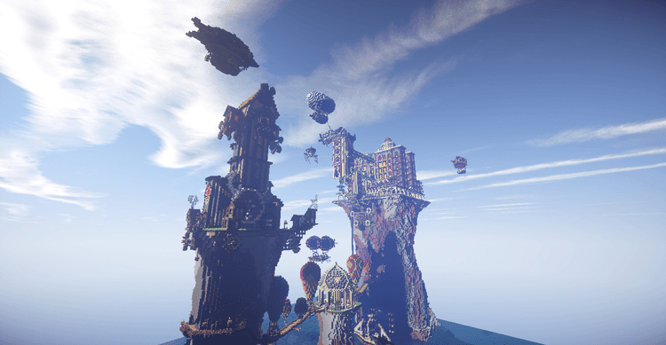 Steampunk Port - Minecraft Map