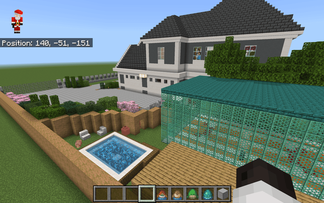 Creation Maps Bedrock Maps House Maps Mansion Garden Multiplayer (2-8 ...