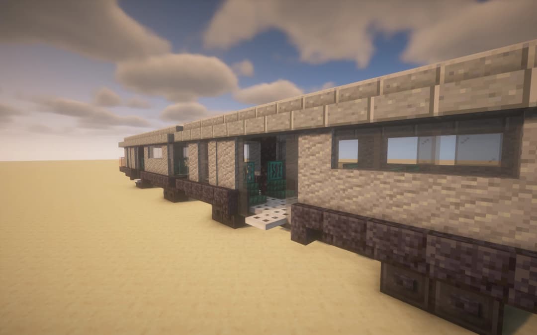 Subway/Metro Train - Minecraft Map