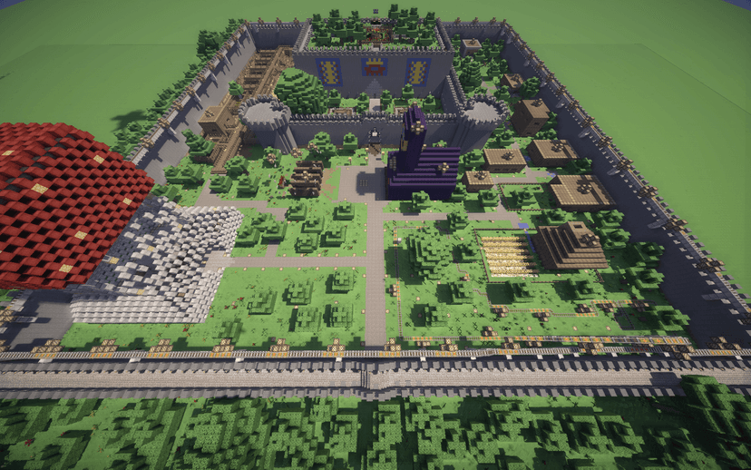 Medieval City - Minecraft Castle Map | Minecraft Maps
